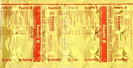 Fourts B Tablet: Ingredients, Indications, Dosages, Contraindications ...