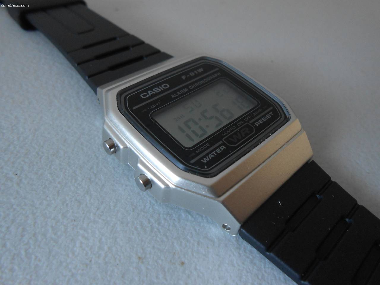 Zona Casio: Prueba: Casio F-91-WM. Vuelve "el grande"