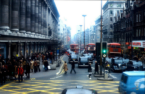Old Photos of London, England in February, 1978 ~ vintage everyday