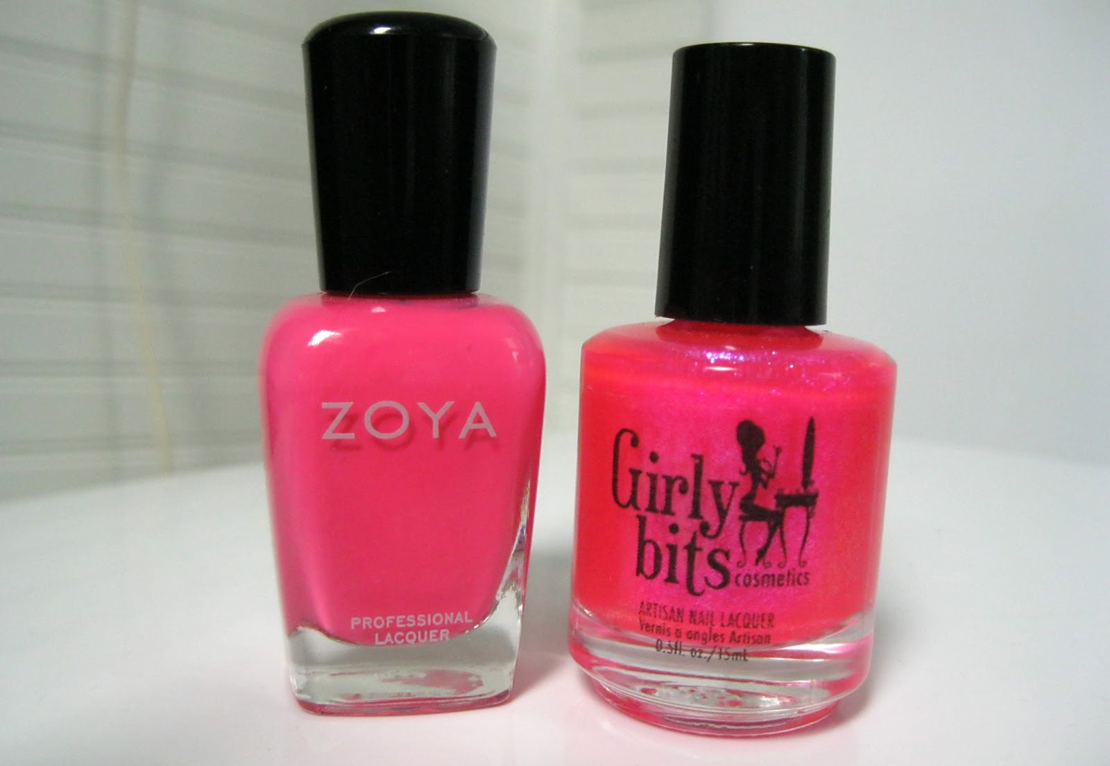 Lacquer Slacker Liz: Girly Bits Jelly Shoes and Zoya Lo