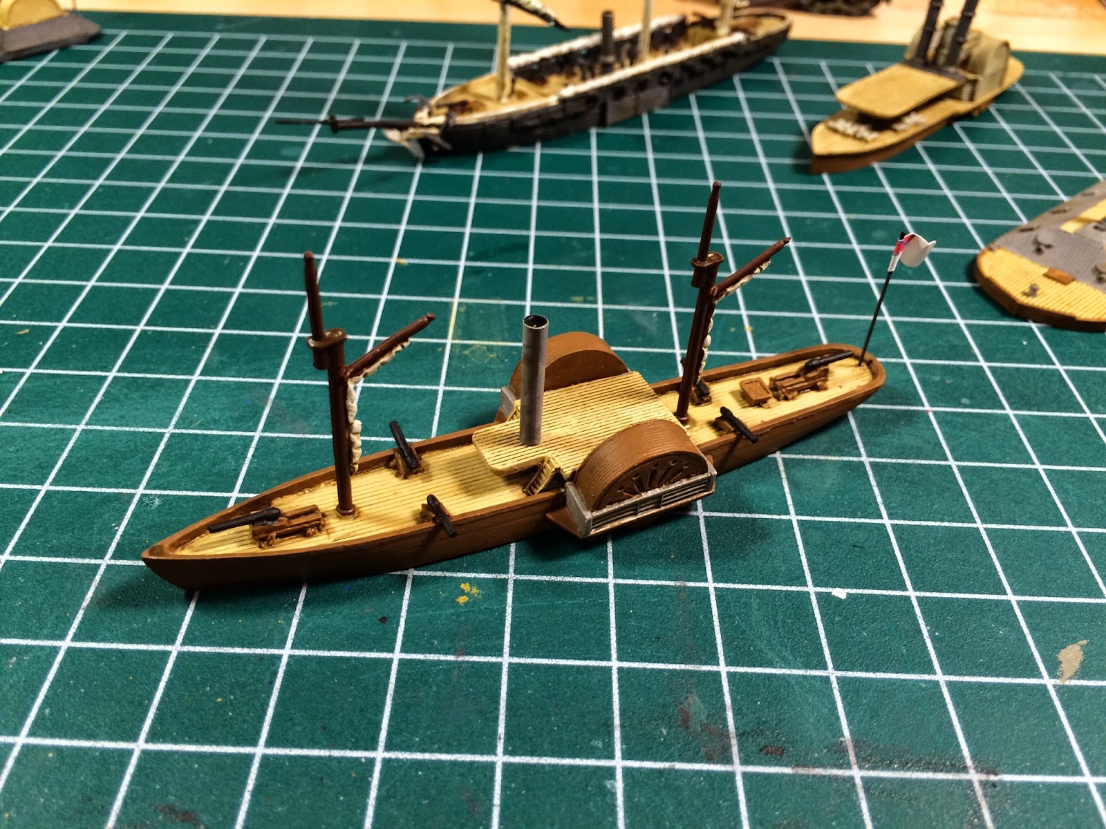 The Analogue Hobbies Painting Challenge: From MilesR - 1/600 Scale ACW ...