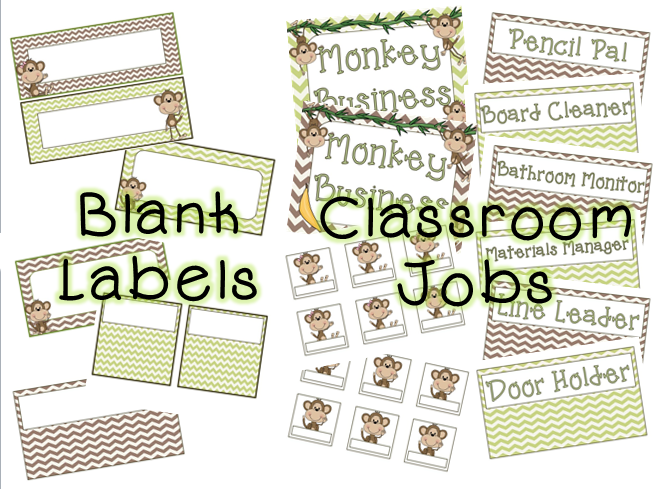 Teachery Tidbits: Ahhh...Spring Break! plus monkeys!