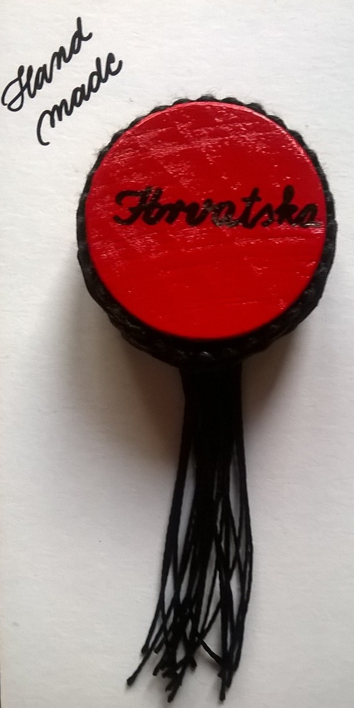 Gogina radionica: MAGNET LIČKA KAPA - SIMBOL NARODNE NOŠNJE I LIJEPA ...