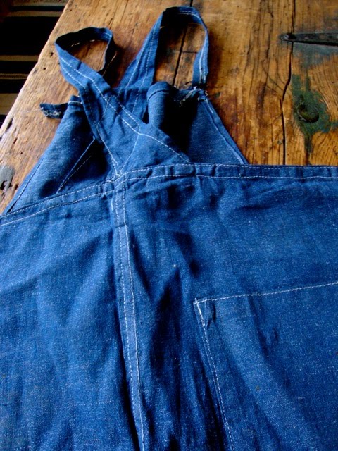 RIVETED: EARLY 1900'S OVERALLS......