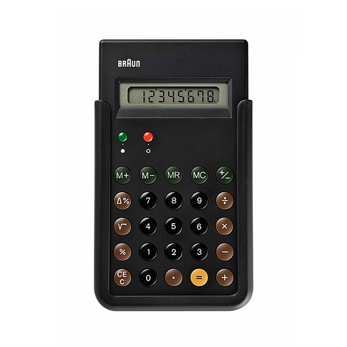 Eight Hundred Ships & Co.: ディーター・ラムスが手掛けた《BRAUN（ブラウン）》の80年代の名作電卓『ET55 ...