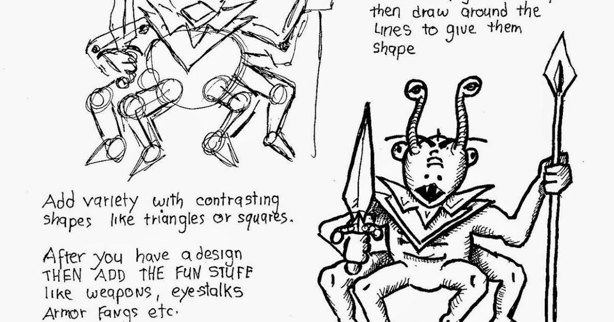 How to Draw Worksheets for The Young Artist: How To Draw A Space ...