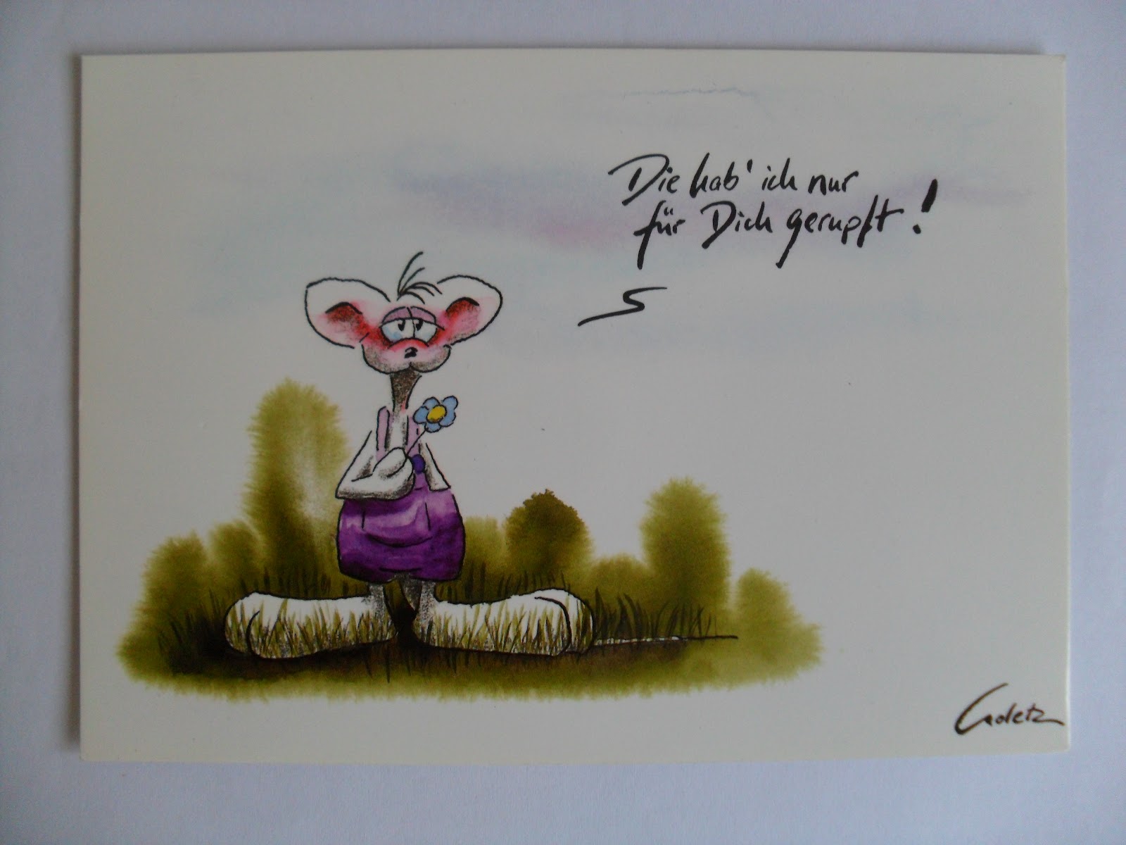 Veronika's postcards from around the world: More Diddl cards