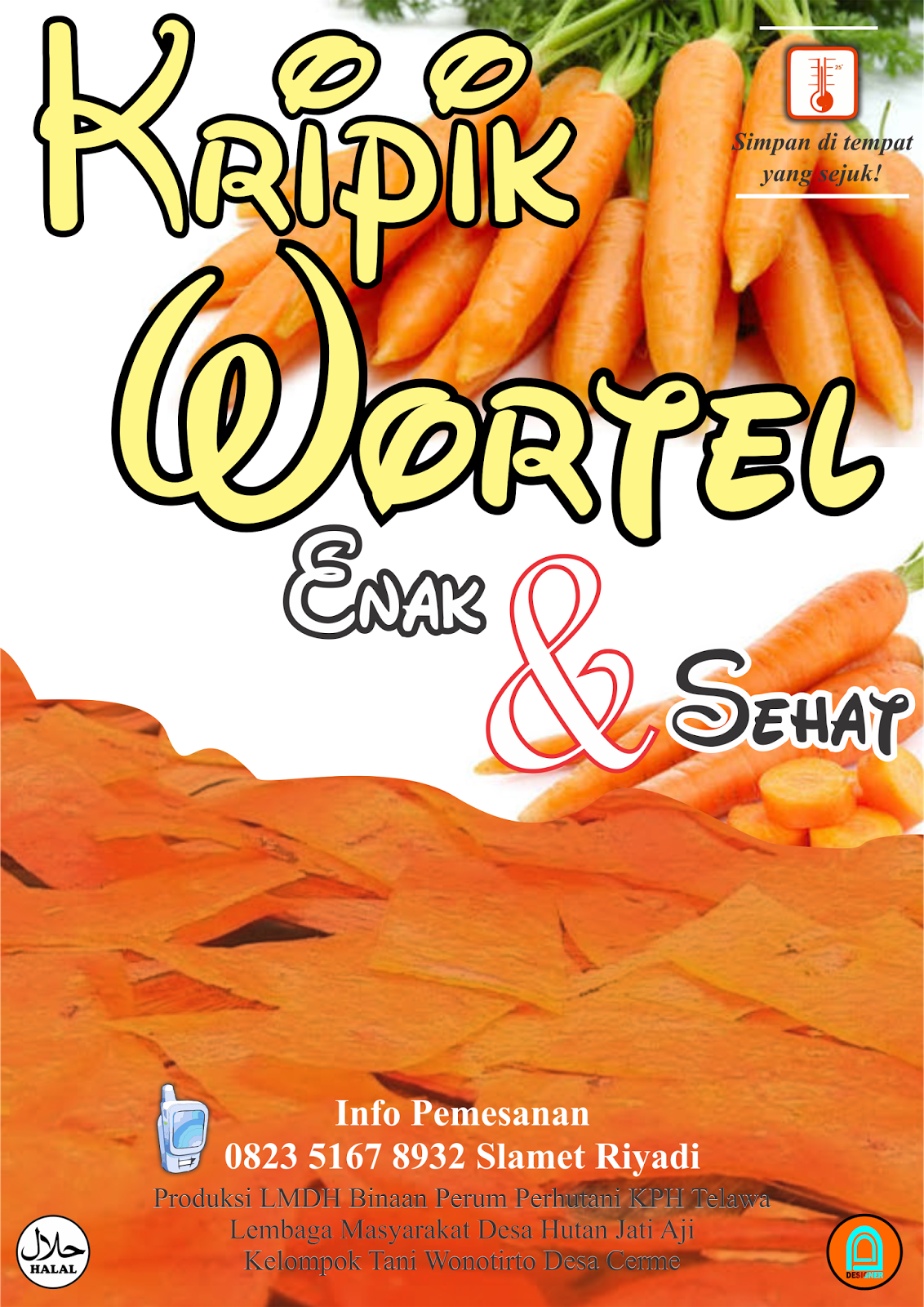 LABEL PRODUK MAKANAN | ALKA DESIGNER