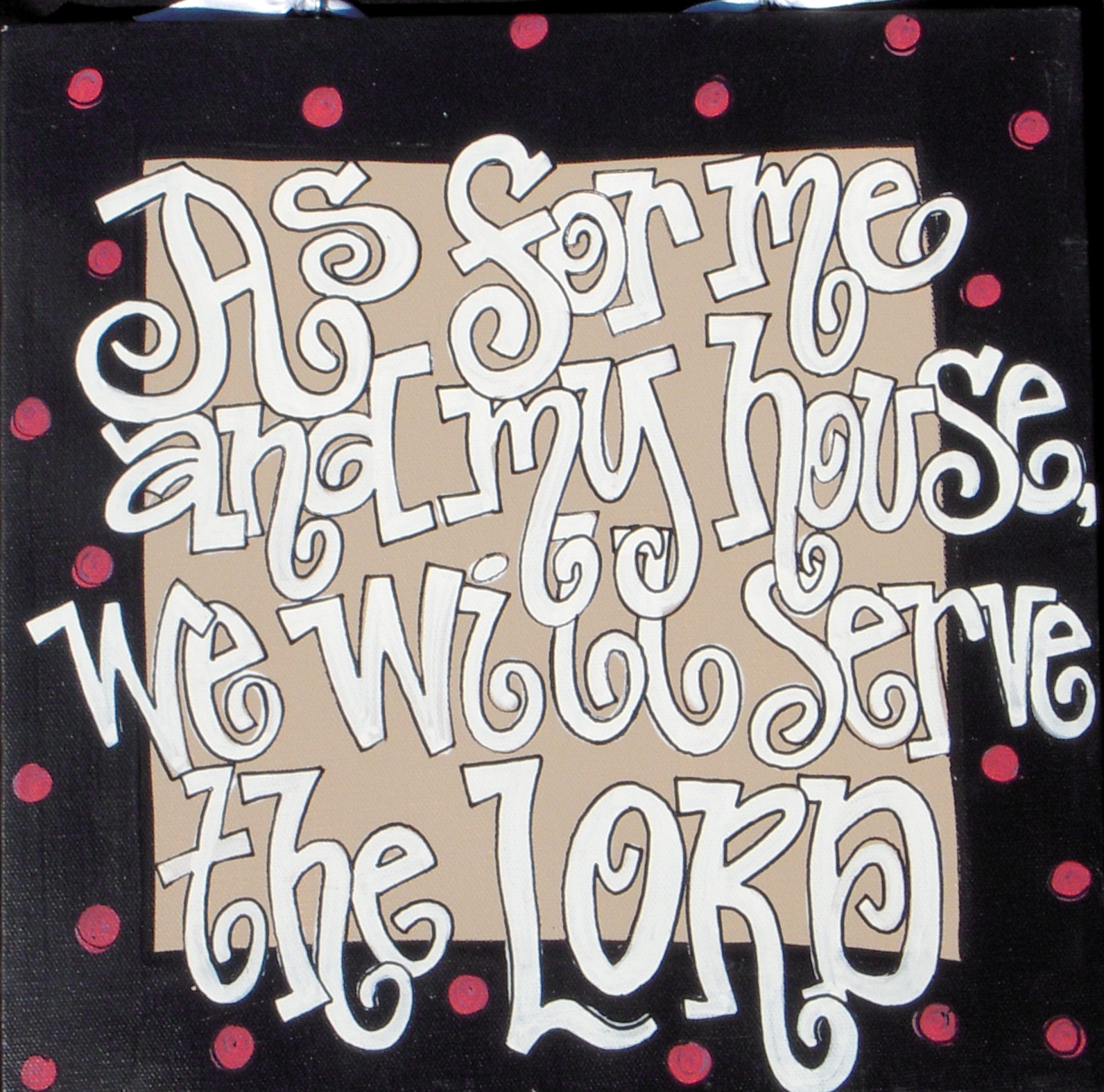 Deck the Home: Canvas Art: Be Inspired By Scripture...
