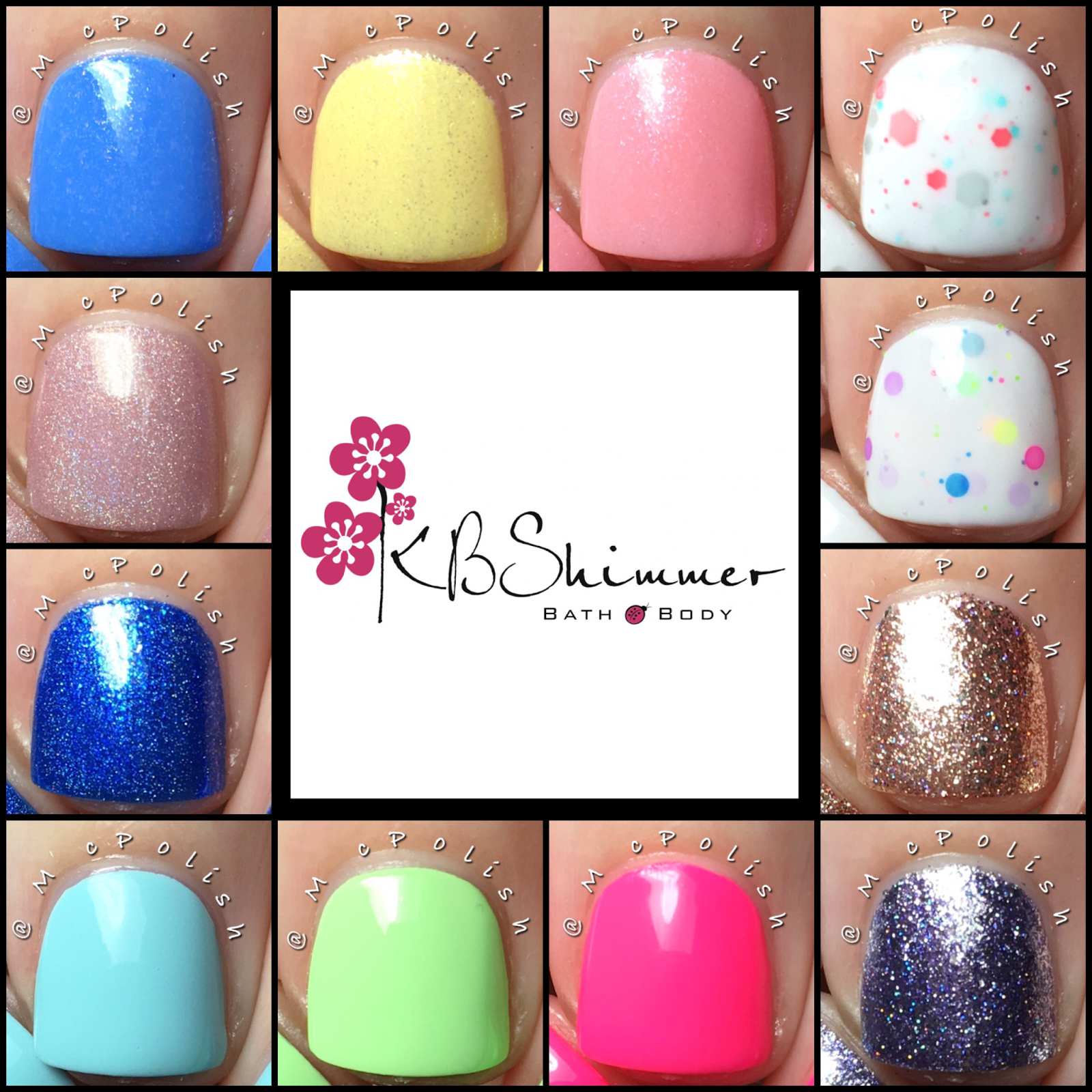 KBShimmer - Summer 2016 Collection - Polish Etc.