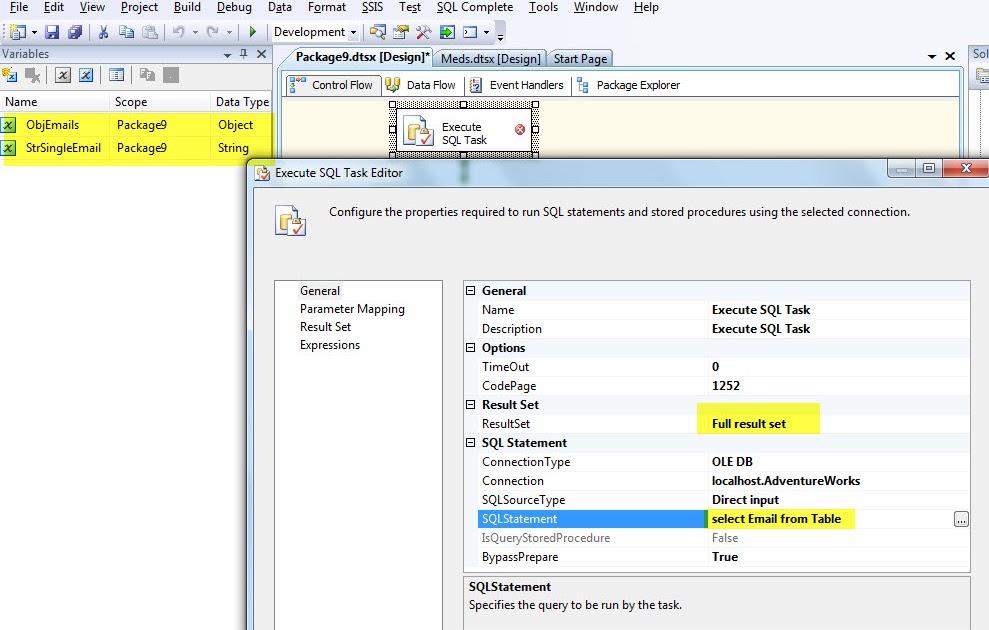 Another BI & Programming Blog - Jason Yousef: SSIS send e-mail from a ...