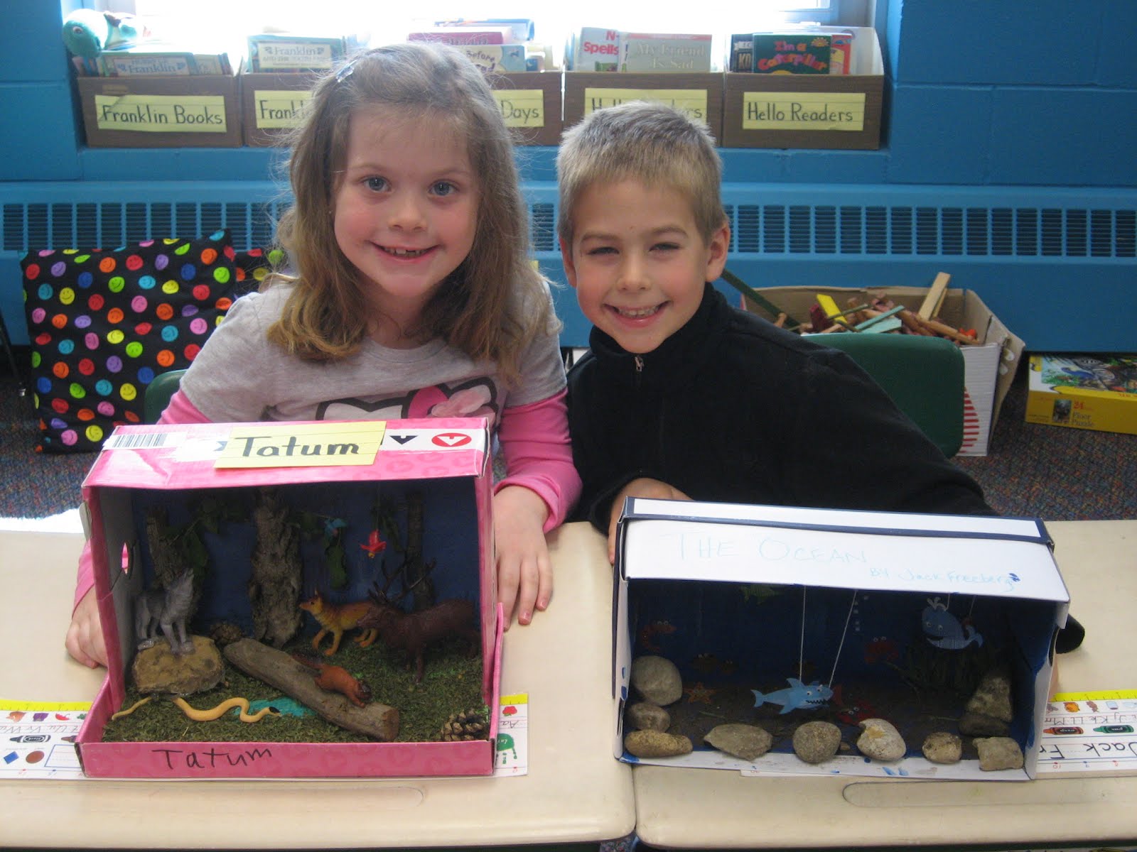 First Grade Fun: Diorama Day