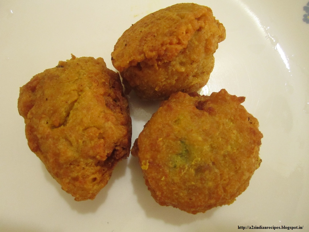 a2zindianrecipes: Soya Granules Batata Vada