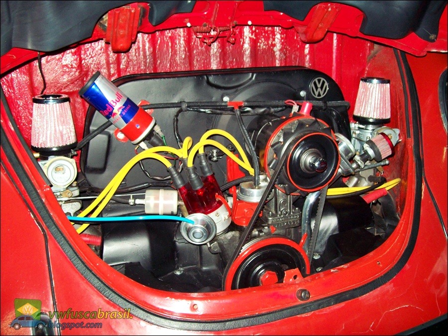 VW Fusca Brasil: Motores