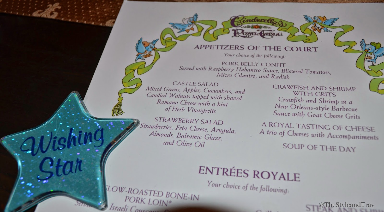 Dinner At Cinderella's Royal Table - Chic Delights