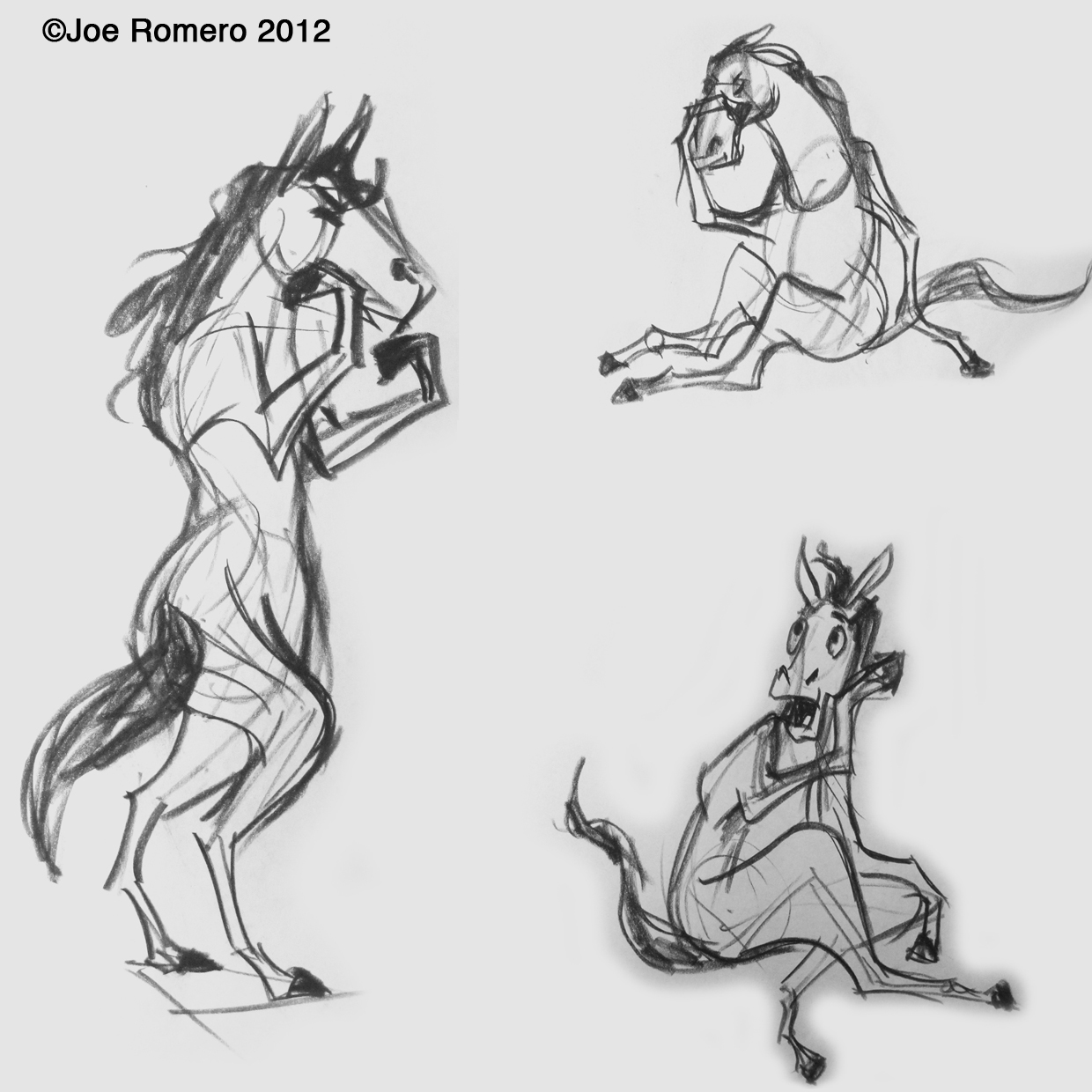 Joe's Art and Animation: Anthropomorphic Animal Drawing