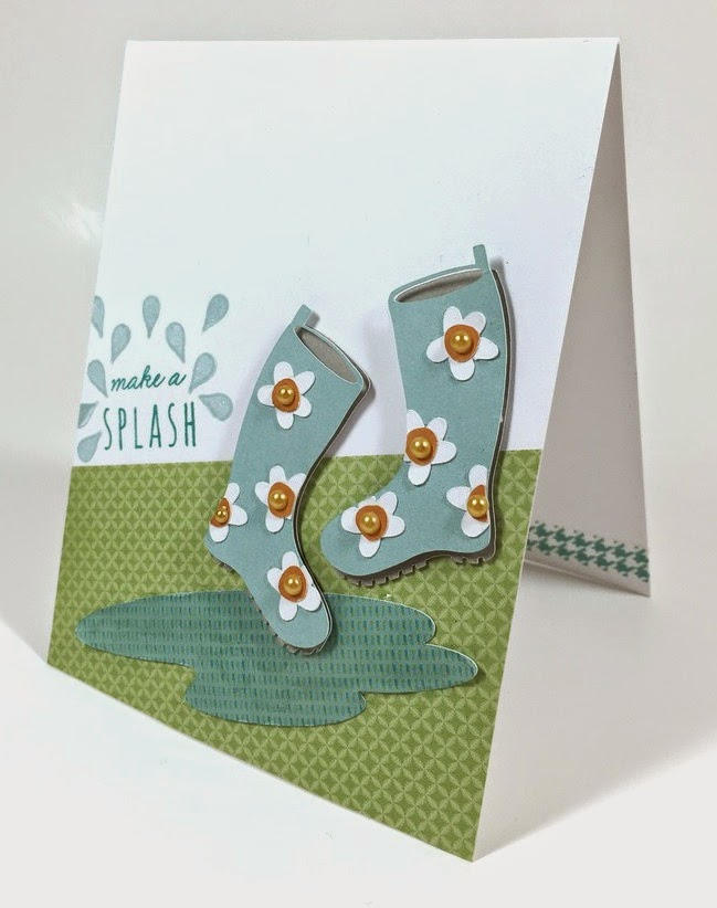 Courtney Lane Designs: Cricut Make a Splash card