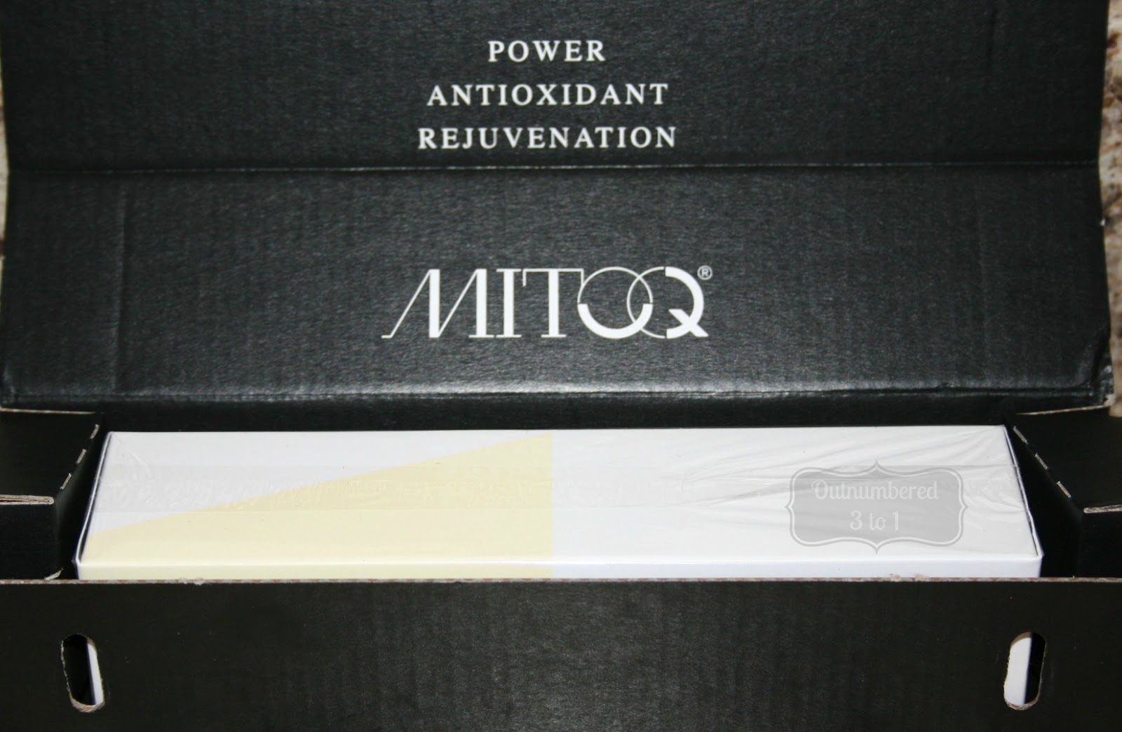 MitoQ Anti-Aging Skincare Review - Outnumbered 3 to 1