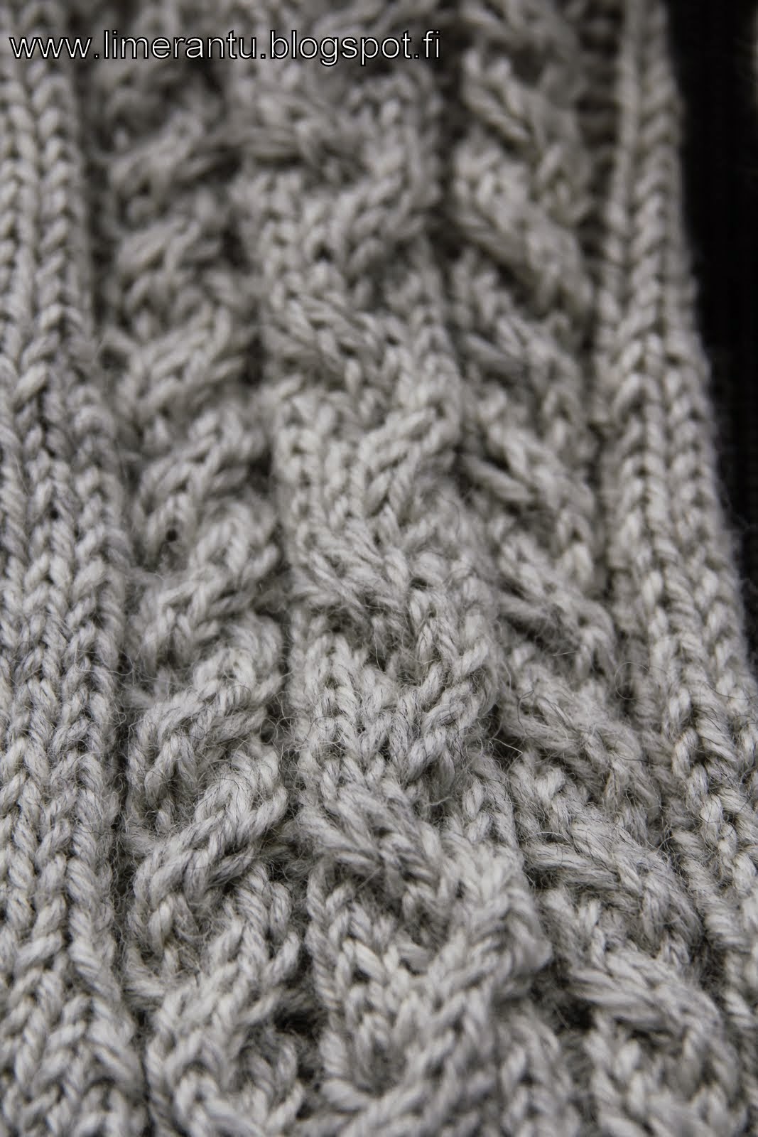 LimeRantu: Palmikko villasukat