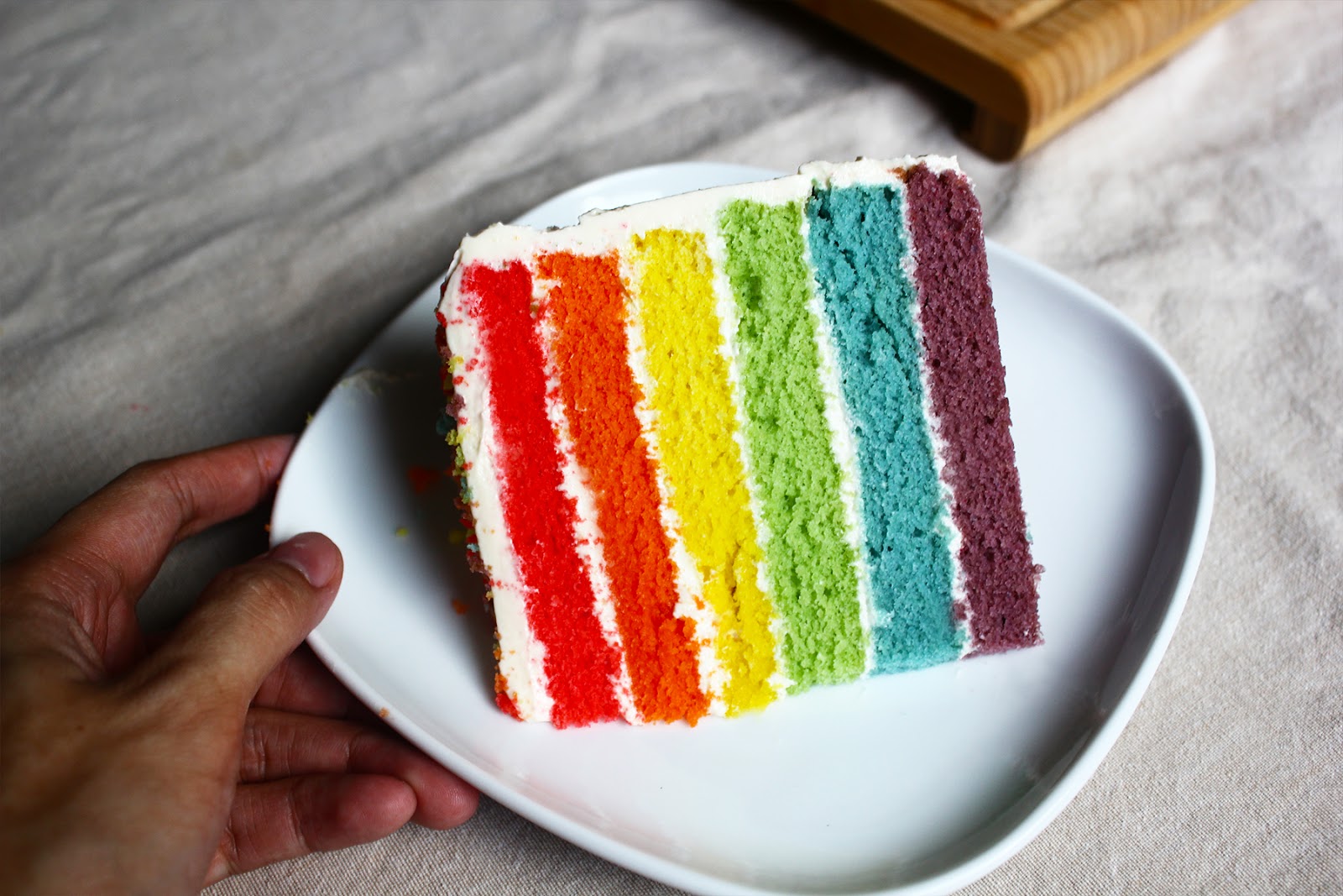 Recipe: The Best Rainbow Cake Ever