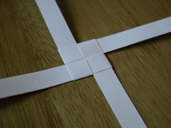 happy to make: How to make a star out of paper strips