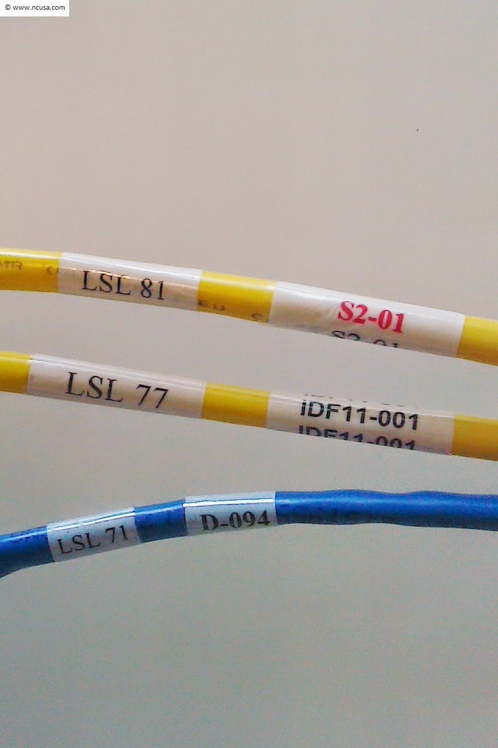Network Connections Group USA: Cable labels | Patch Panel labels | Jack ...