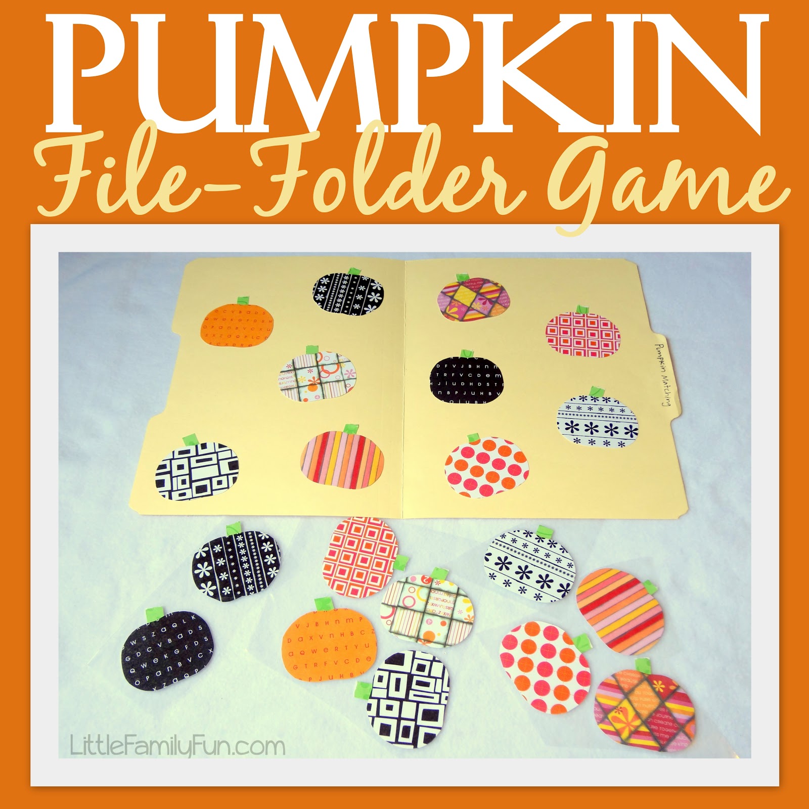 Little Family Fun: Pumpkin-Matching