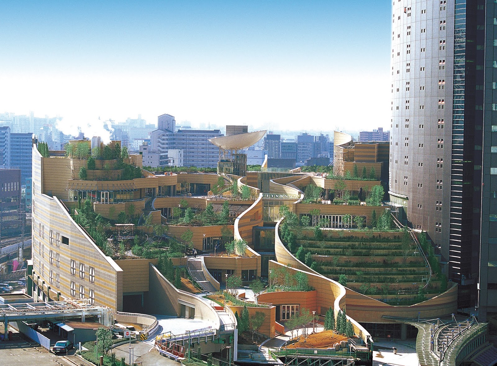 Namba Parks Landscape Gardens in Osaka, Japan: Most Beautiful Houses in ...
