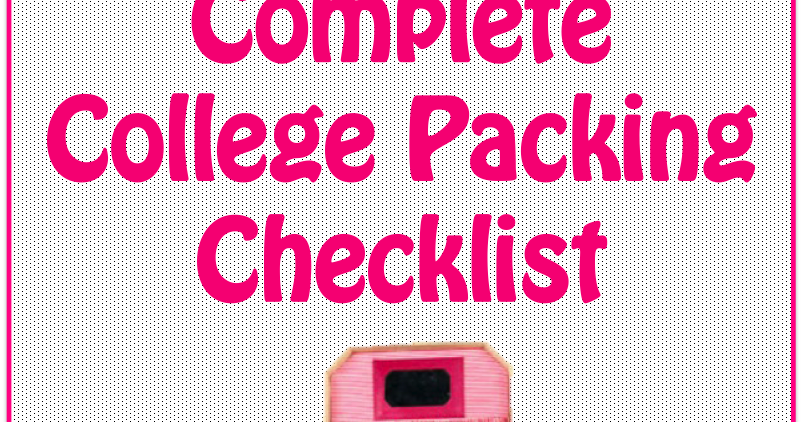 Prep In Your Step: The Complete College Packing Checklist