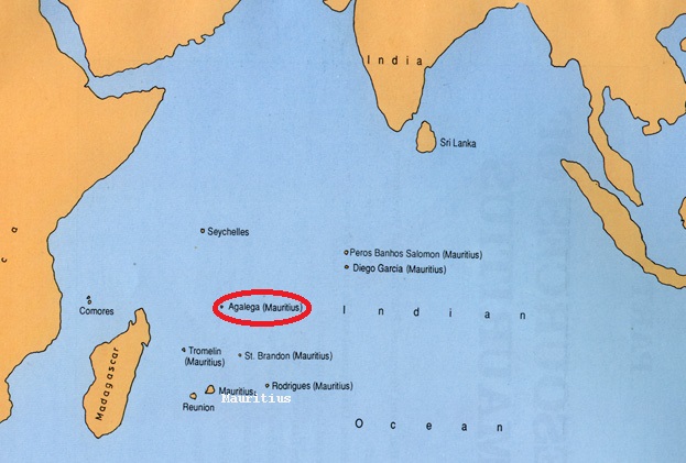 Islas del Mundo: Agalega