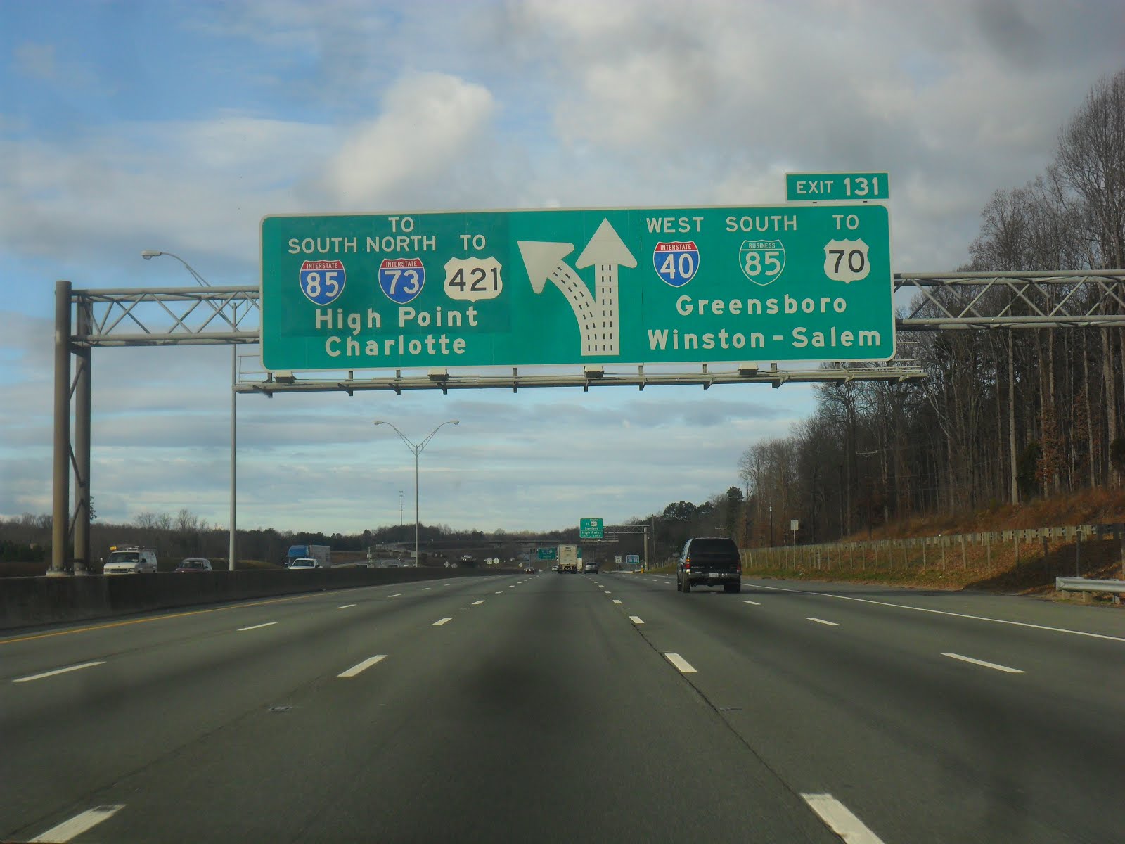 Luke's Signs: Interstate 85 & Interstate 40 - North Carolina