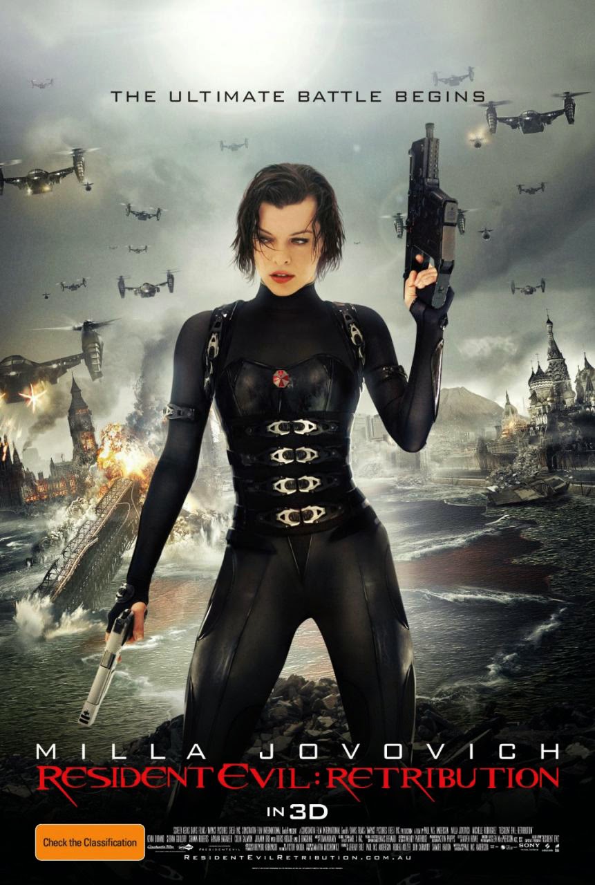 Exploding Helicopter: Resident Evil: Retribution