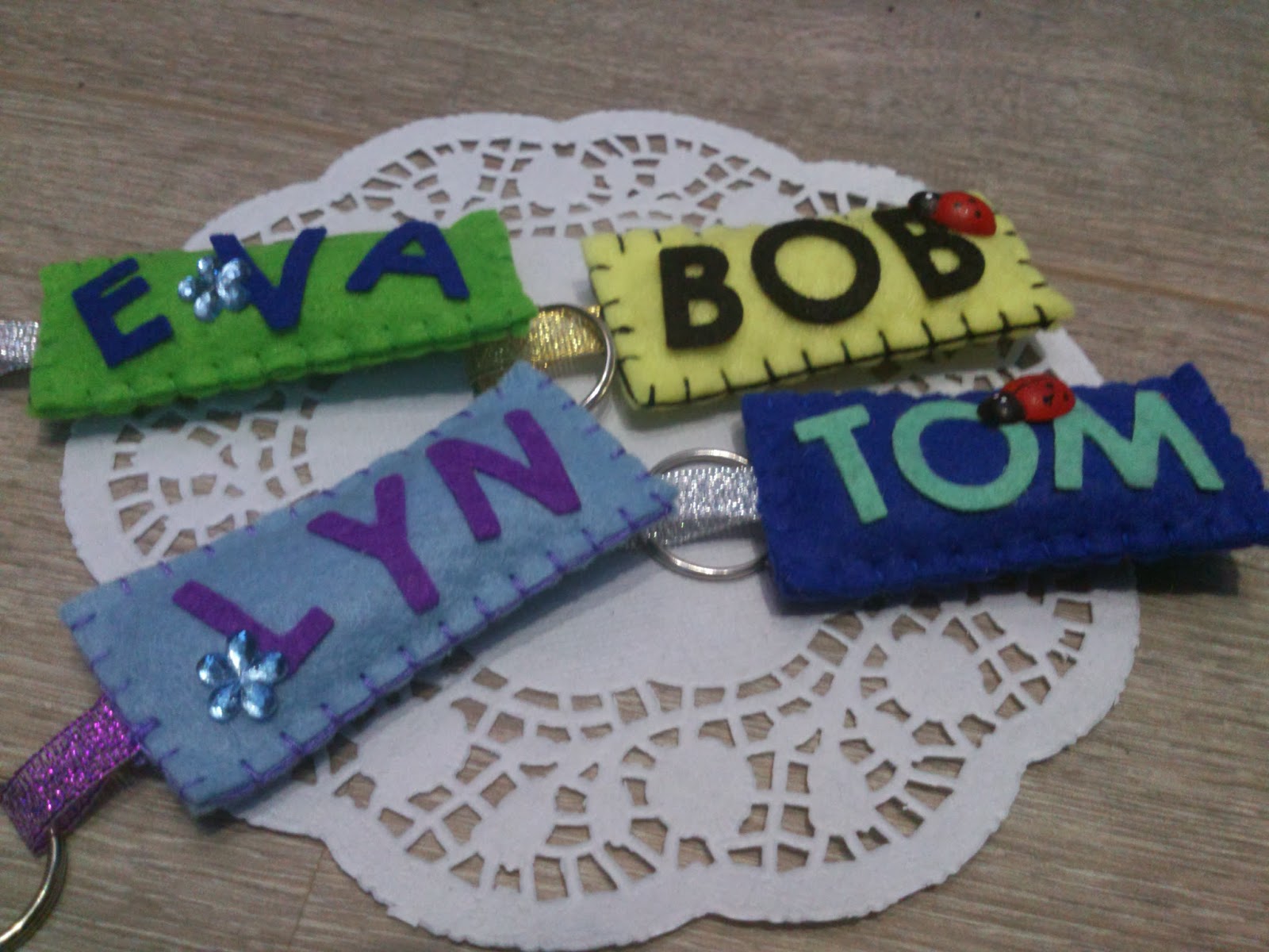 Dilla Creations- Unique Designs: Name Keychains