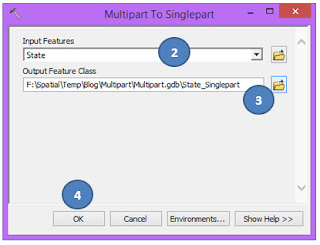 Suka GIS: Multipart dan Singlepart Feature