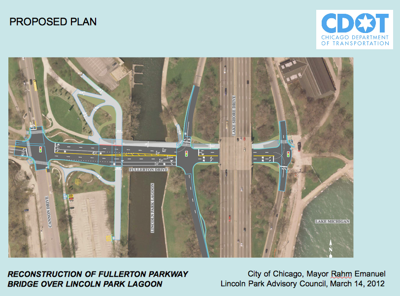Bike Walk Lincoln Park: Revisiting the unfortunate Fullerton Parkway ...