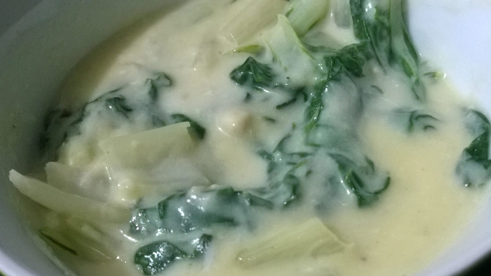 Cheffy Jun: KOREAN CHICKEN & MUSHROOM PECHAY SOUP