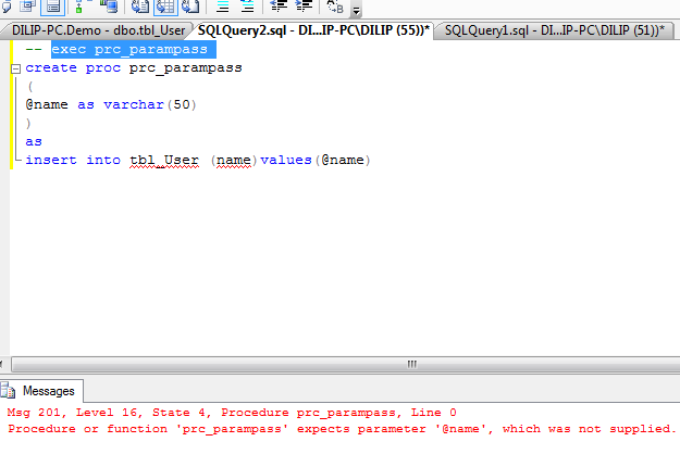 Sql Debate Or Discussion Procedure Or Function Expects Parameter Which Is Not Supplied