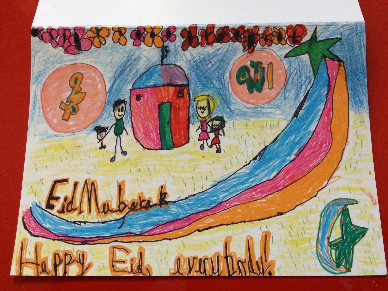 Meimei's Note: The Winner of Eid Card Competition