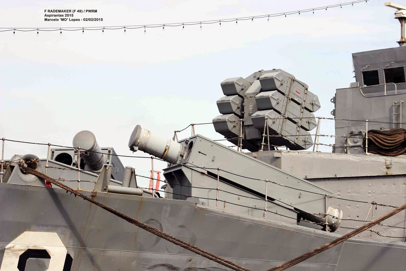 Santos Shiplovers: F. Rademaker (F 49) - Aspirantex 2015, Santos (Imagens)