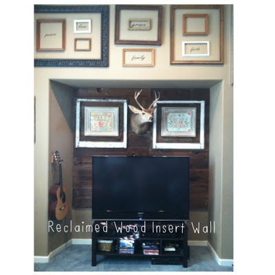 The Baeza Blog: Reclaimed Wood Insert Wall