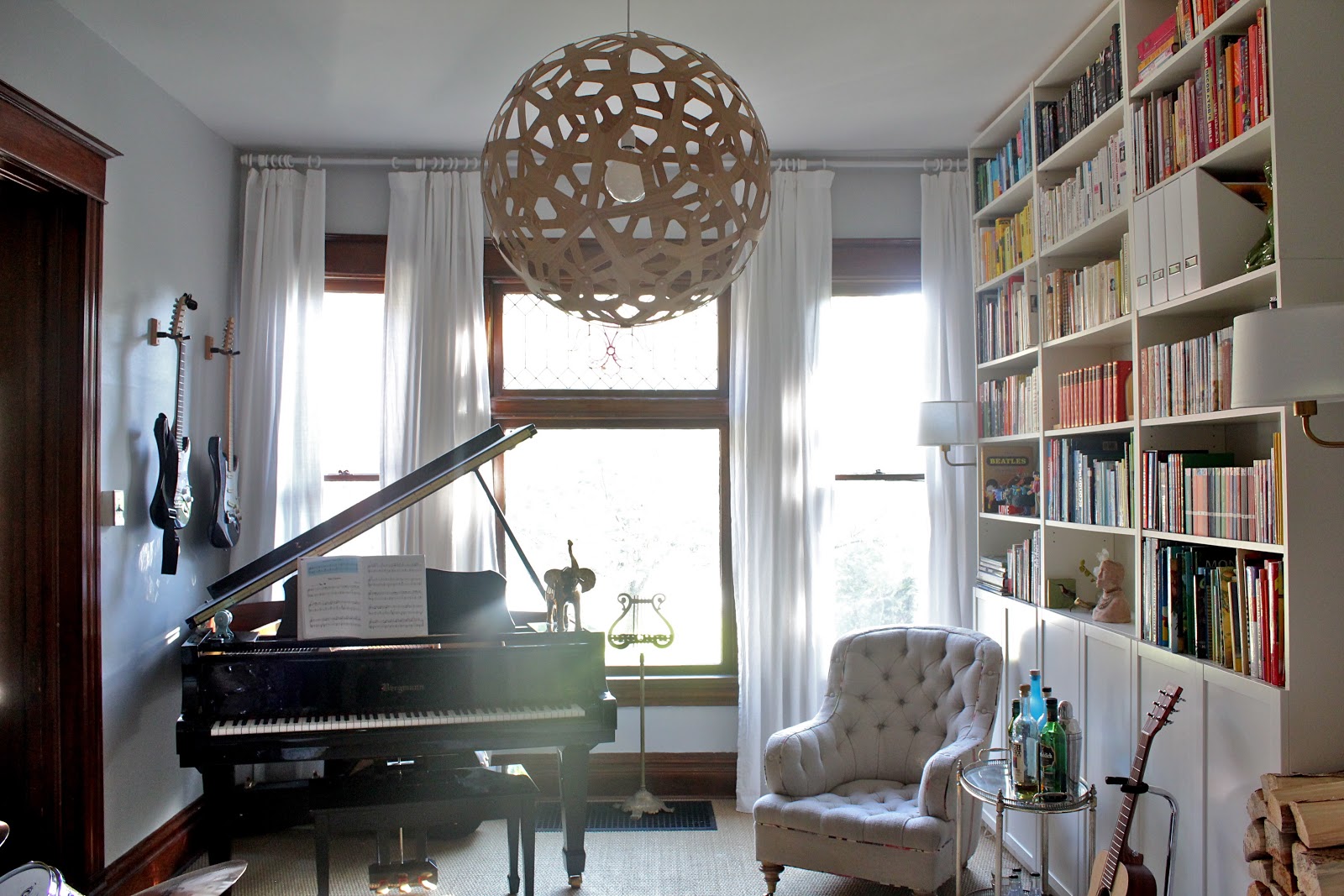 Back on Festive Road: Library/Music Room Update