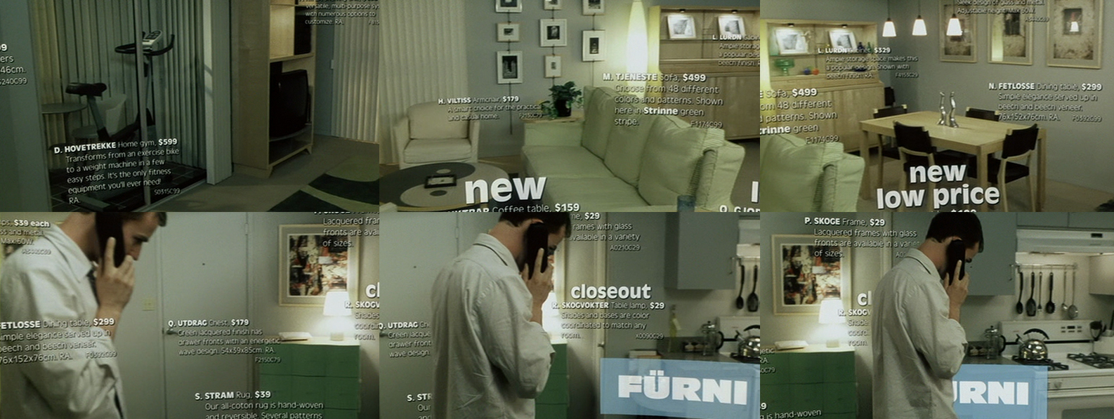 Scene from Fight Club | Scène