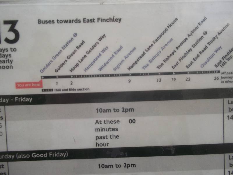 London buses one bus at a time: the return: May 2013