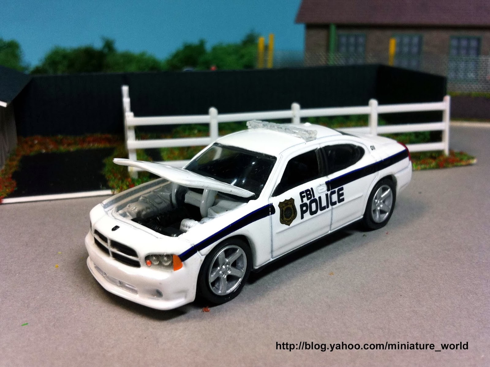 CLK's Model Car World * 車天車地 CLK: GREENLIGHT HOT PURSUIT - FBI POLICE ...