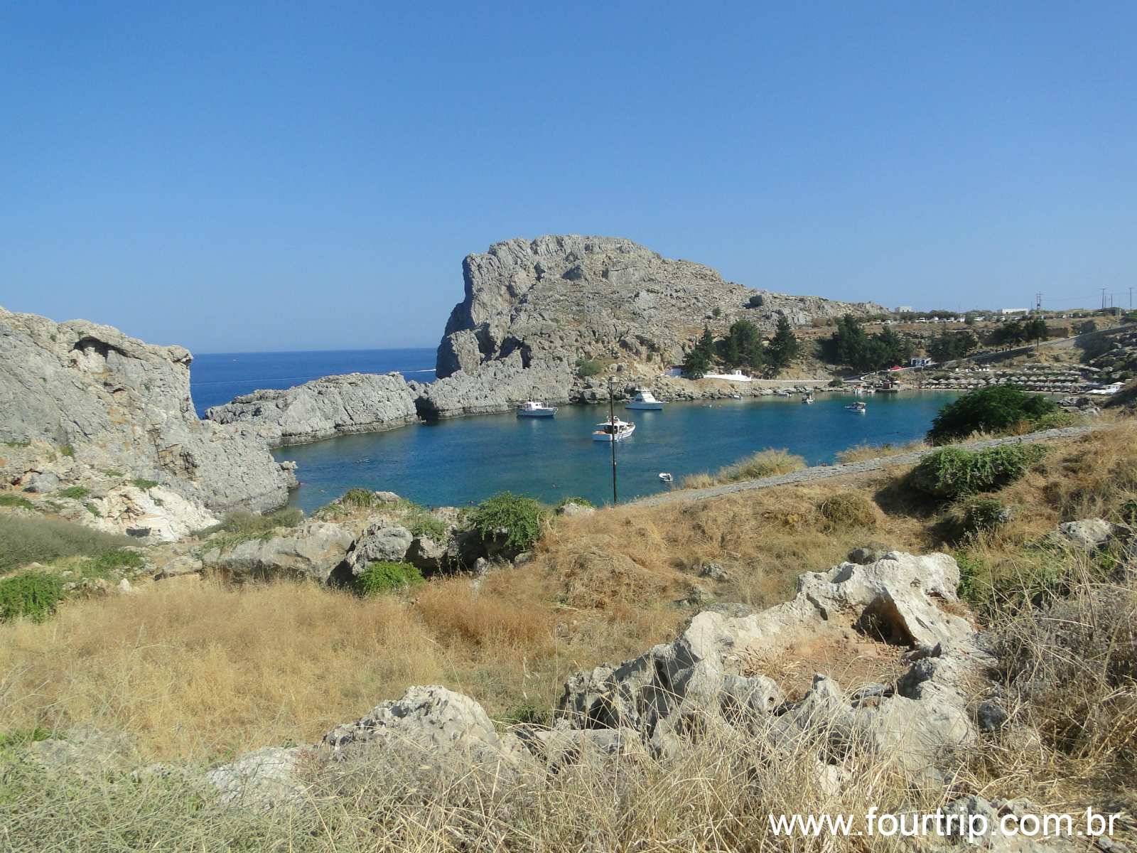 LINDOS NA ILHA DE RODES, GRÉCIA | Fourtrip