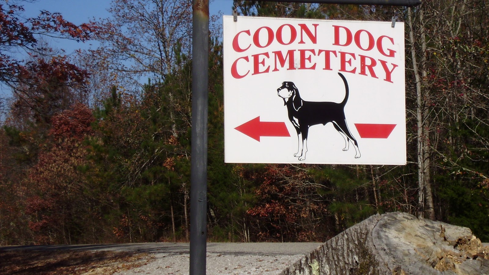 RV Travels: Coon Dog Cemetery in Red Bay, Al