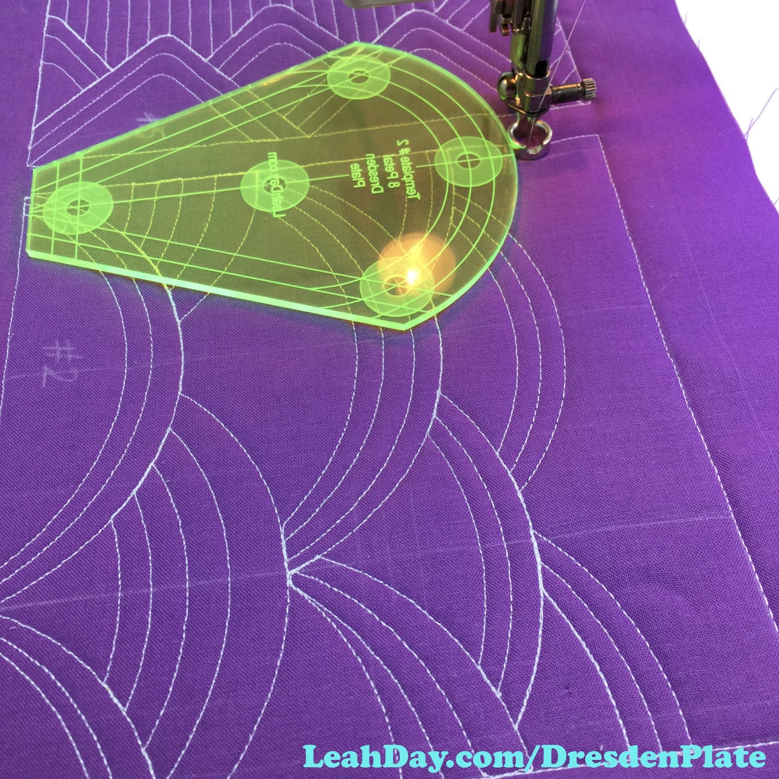 Quilting Basics 13: Ruler Foot Quilting for Beginners | Free Motion ...