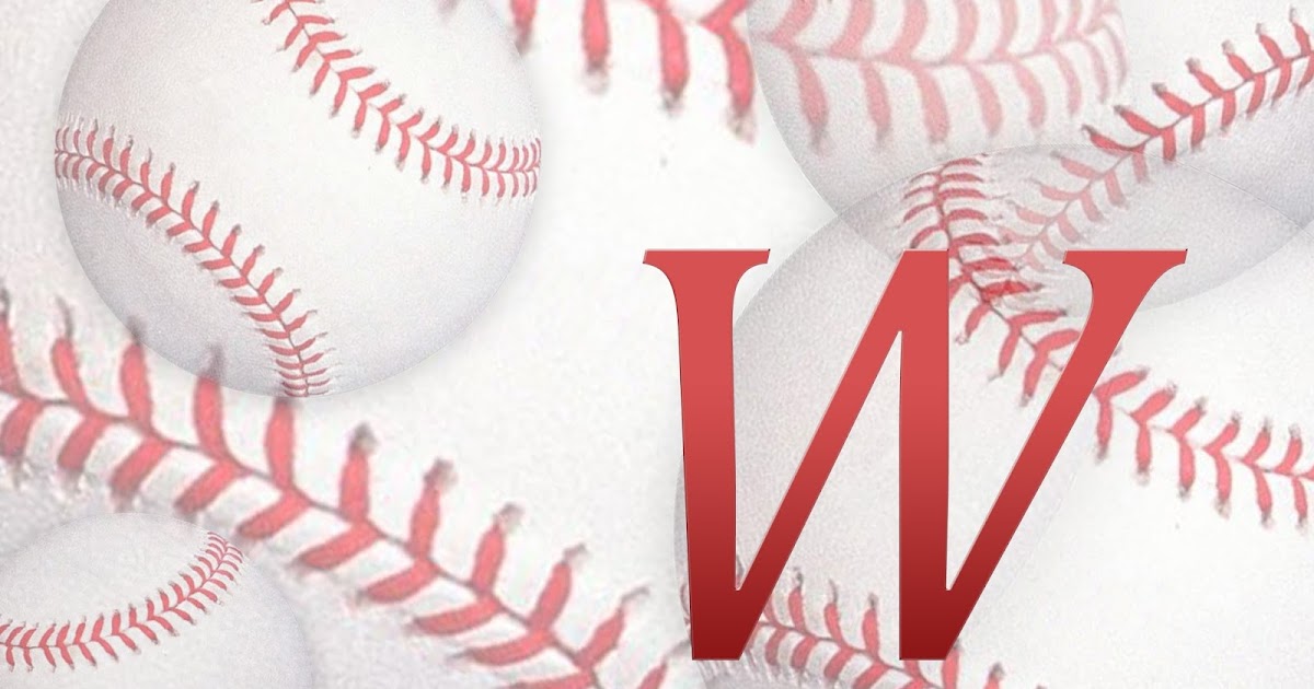 CJO Photo: Printable Initial Art: Baseball W