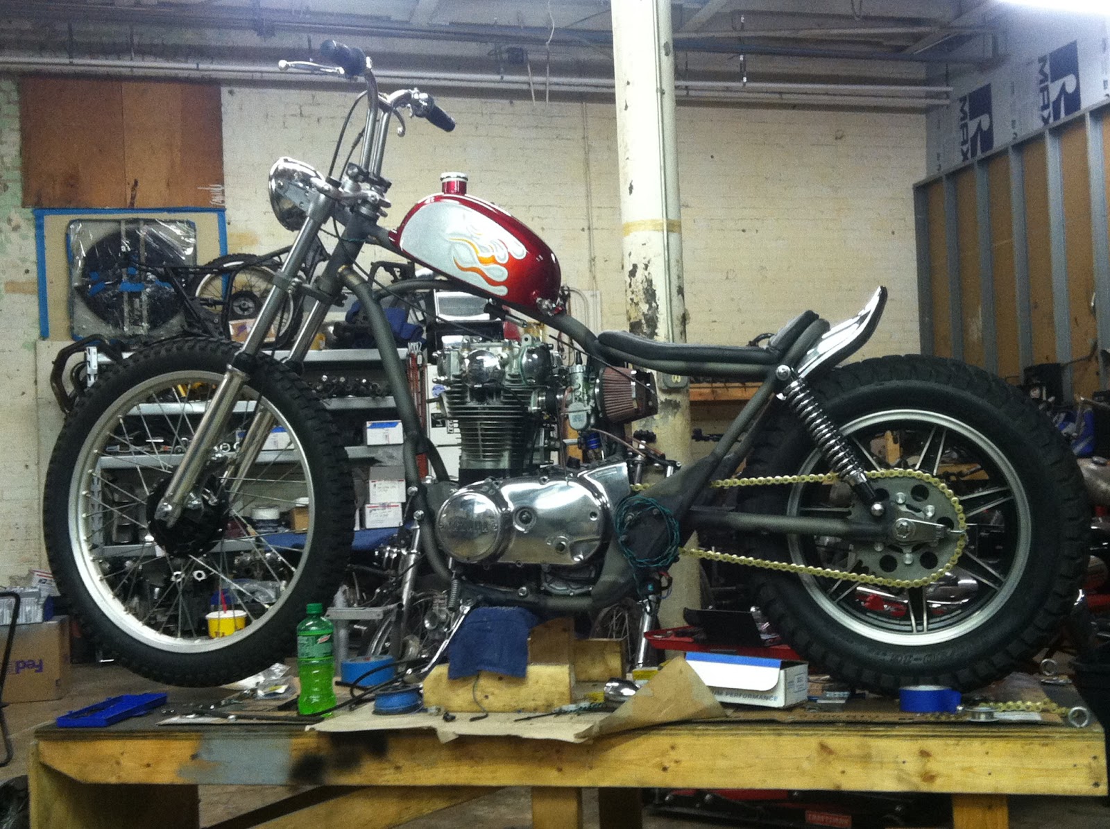 Hugh's HandBuilt: "Slight Hell" - Our Latest XS650 Build