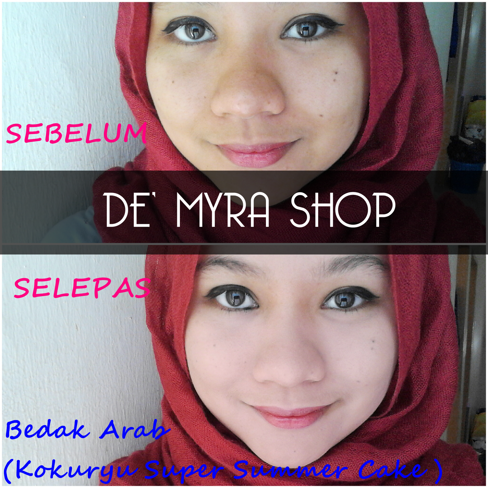 Bedak Arab (kokuryu super summer cake) De' Myra Shop
